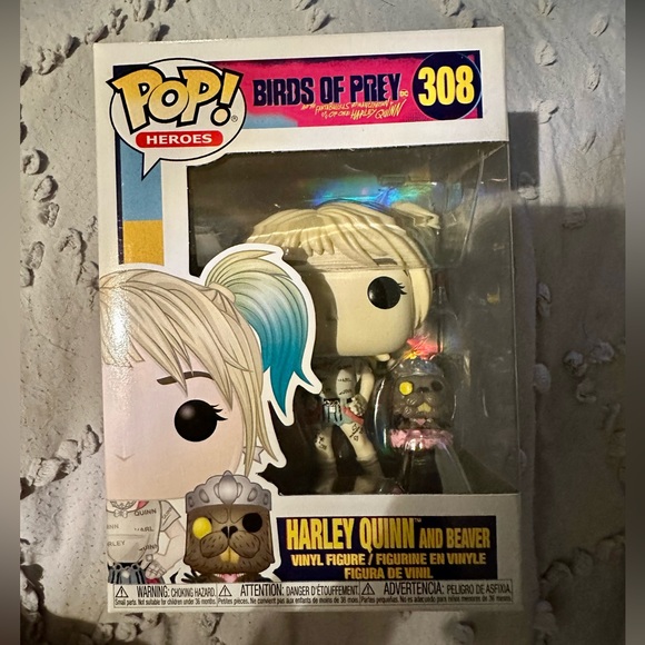 Funko | Toys | Harley Quinn And Beaver Funko Pop | Poshmark